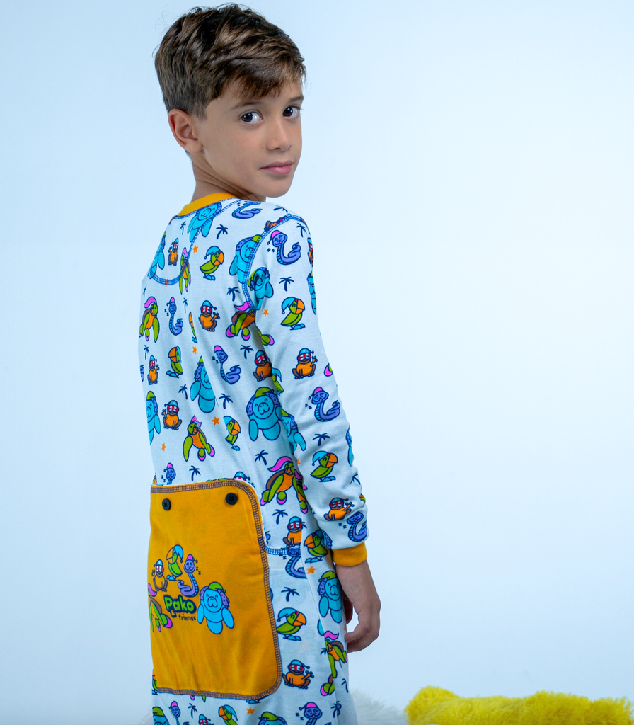 Pako y sus Amigos Kids Onesie – Islajamas